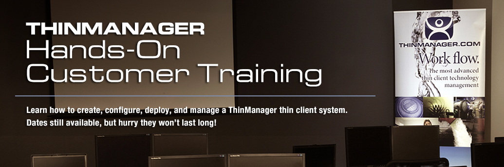 Training and Certification | ThinManager